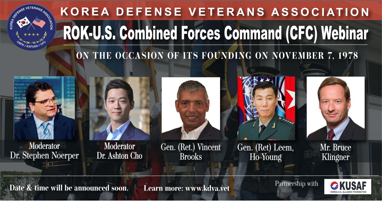 Announcing KDVA’s ROK-U.S. Combined Forces Command (CFC) Webinar ...