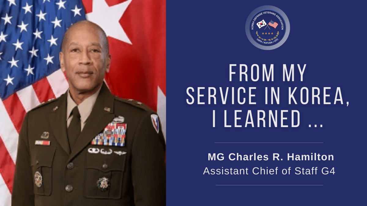 MG Charles R. Hamilton – Korea Defense Veterans Association
