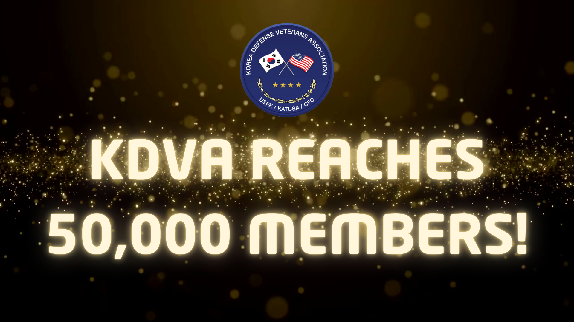 Thank you everyone for getting KDVA to 50,000 members!! – Korea Defense ...